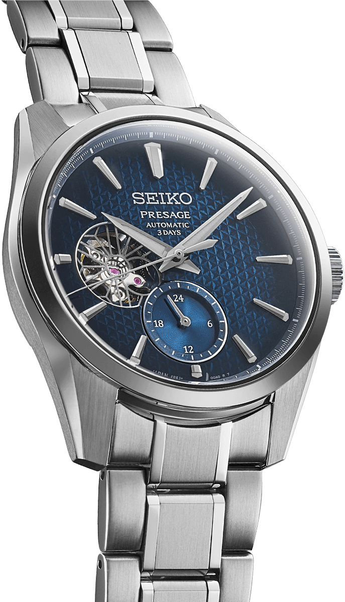 Seiko Presage Sharp Edged SPB417 Automatic (Blue Dial / 40mm ...